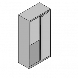 Corner Wardrobe with Stable Door